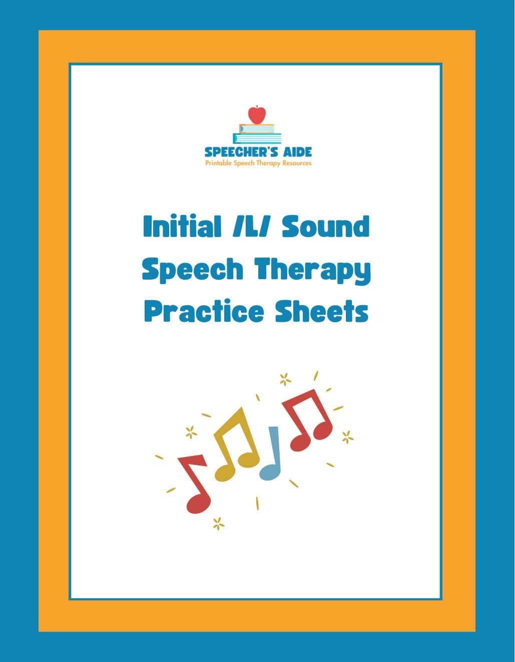 Initial /L/ Sound Home Practice Sheet, Speech Therapy, Articulation ...