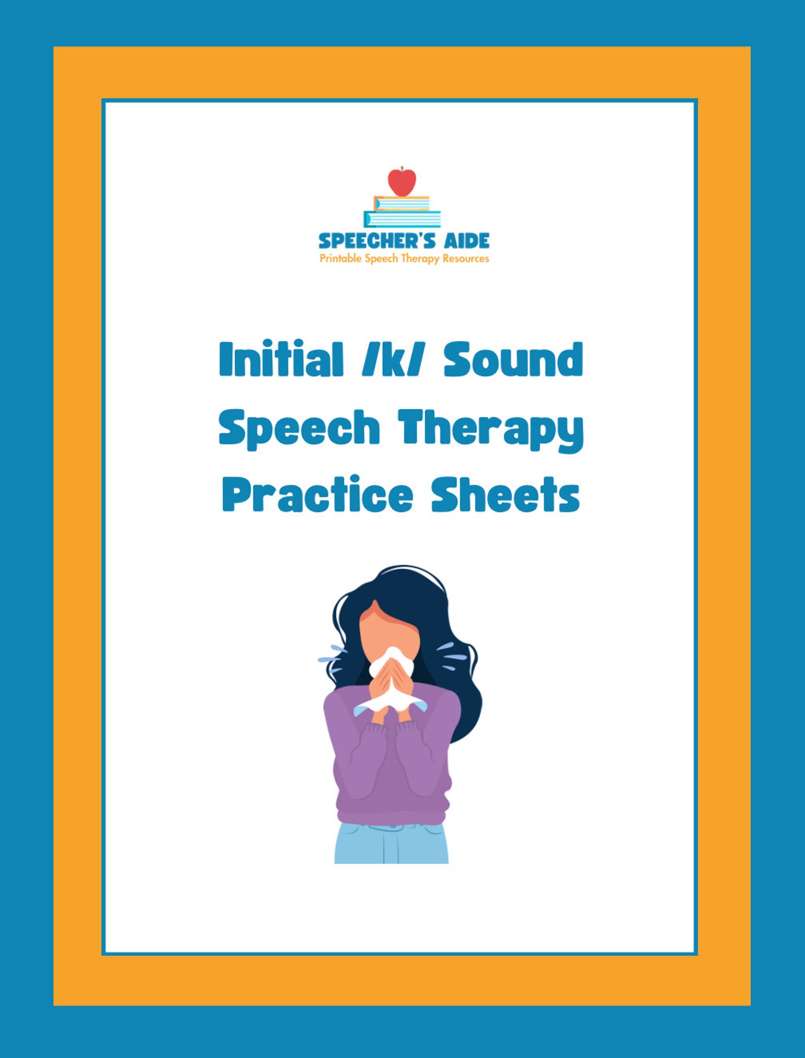 Initial /k/ Sound Home Practice Sheets, Speech Therapy, Articulation ...