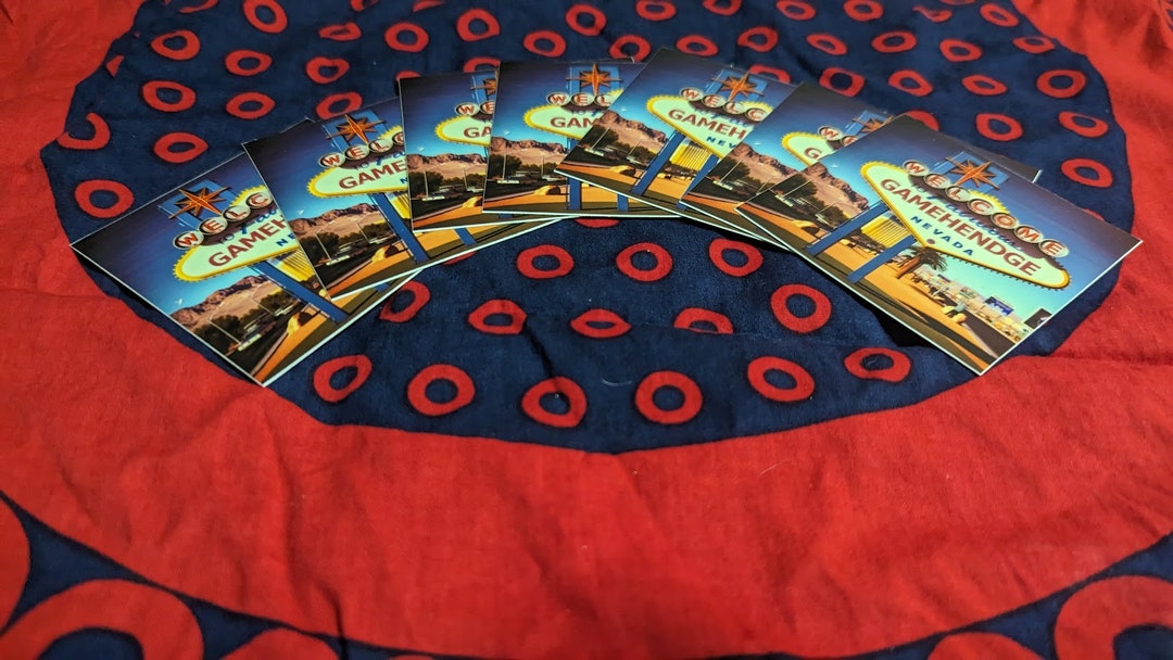 Phish 'welcome to Fabulous Gamehendge' Classic Las Vegas Sticker - Etsy