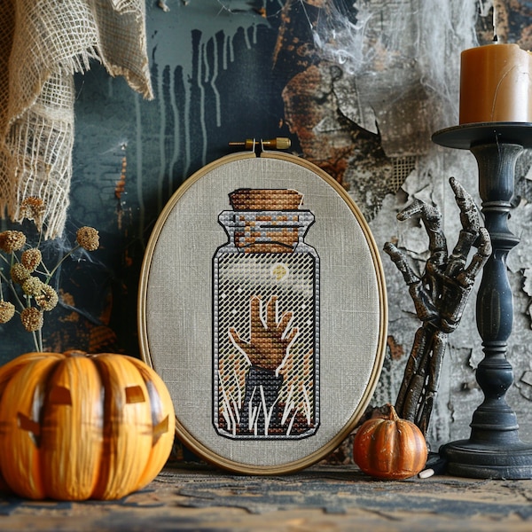 Zombie Cross Stitch - Etsy