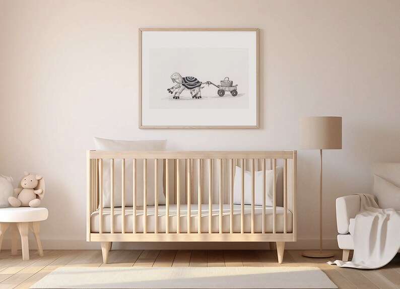 Goth Turtle Digital Download, Turtle Nursery Decor, Gifts for Turtle ...