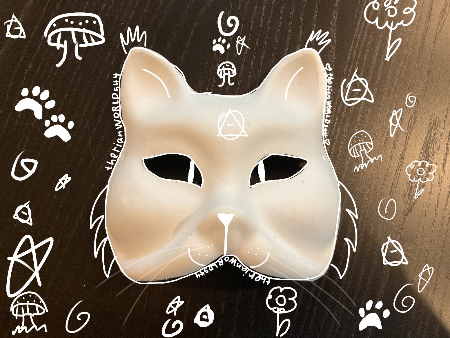 Fox Therian Mask Base! ( READ DESCRIPTION ) - Etsy