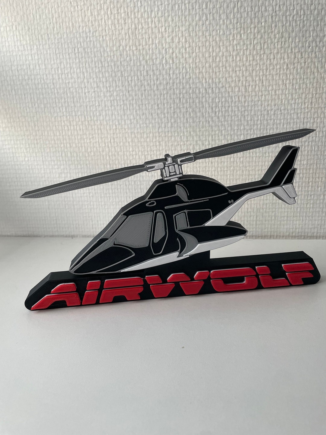 SUPERCOPTER Silhouette Logo (airwolf) - Etsy
