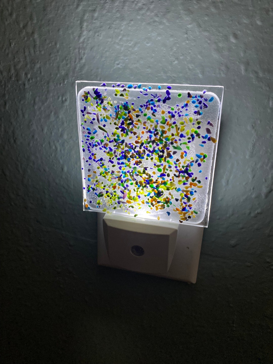 Textured Abstract Art LED Night Light No. 228 - Etsy