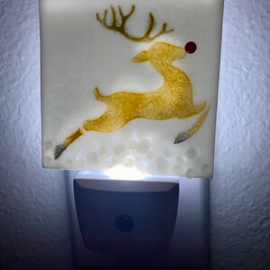 Rudolph the Red Nosed Reindeer LED Night Light No. 895 - Etsy