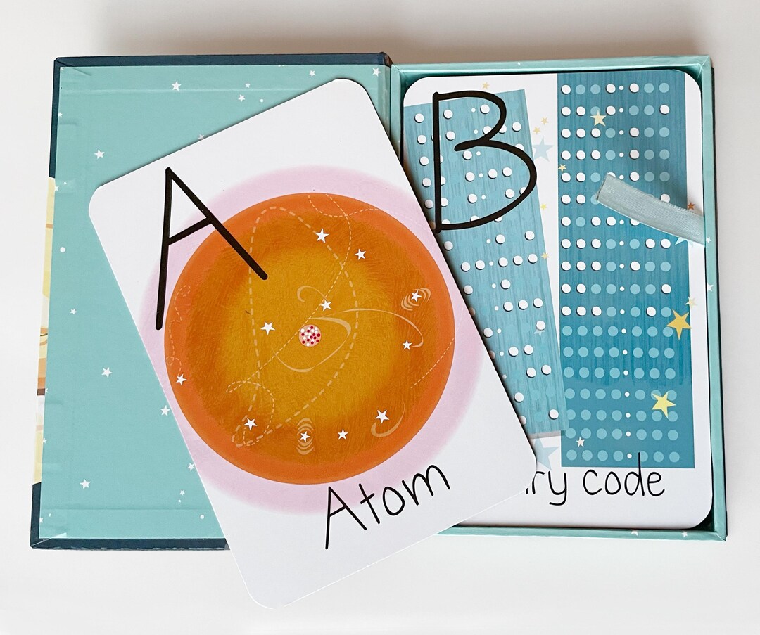 Science ABC - Illustrated Alphabet Flashcards - Gift for Very Young ...