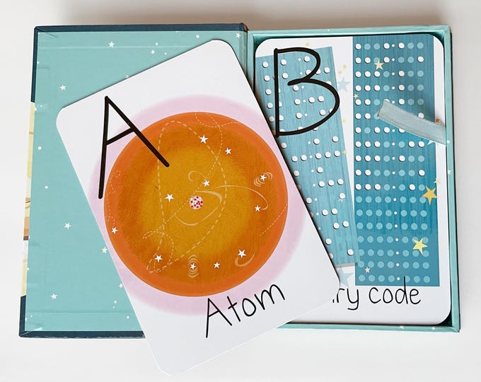 Science ABC - Illustrated Alphabet Flashcards - Gift for Very Young ...