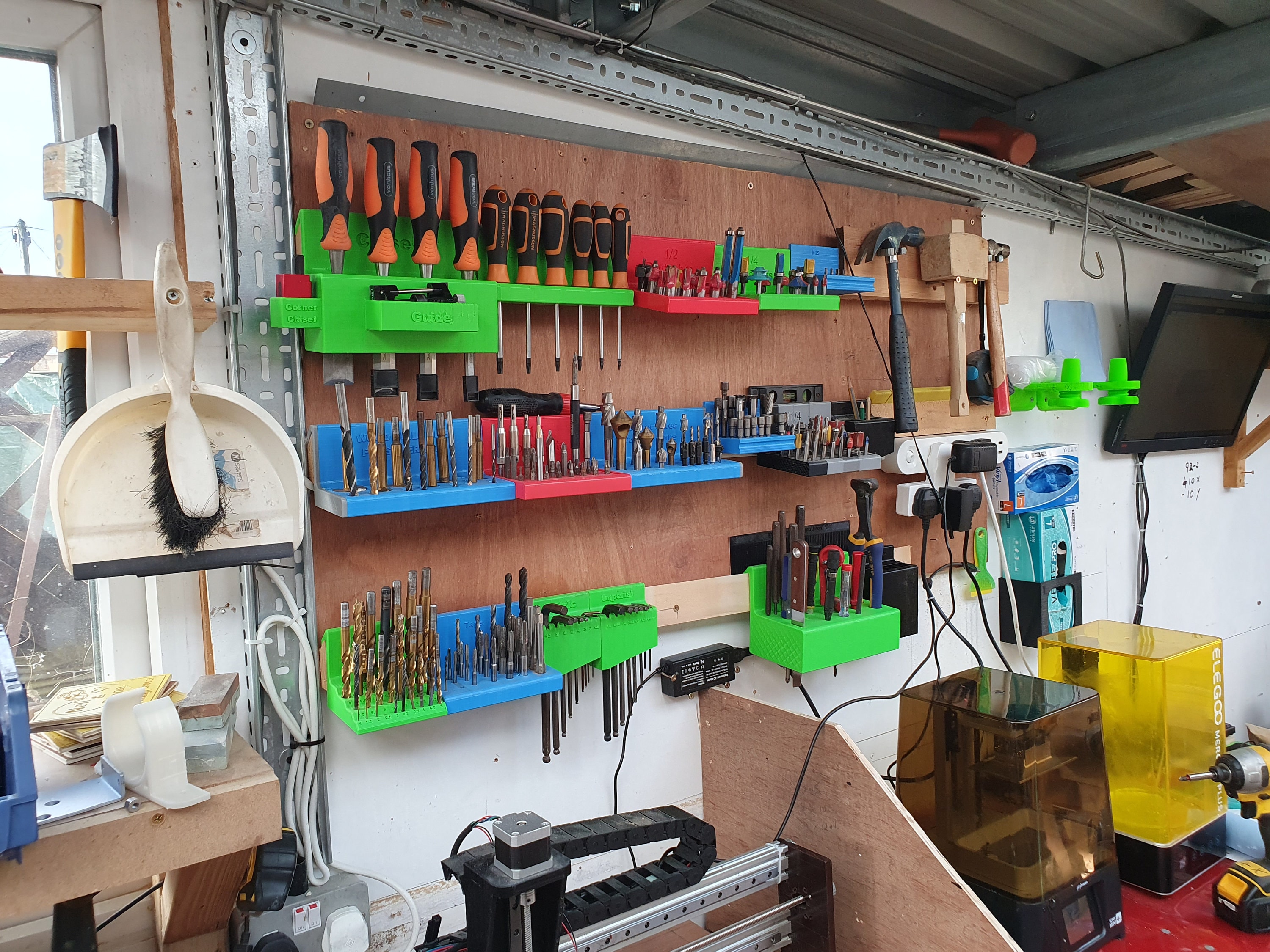 Tool Storage 3d Printed S.T.L. Files Emailed to You Make Your Own. - Etsy