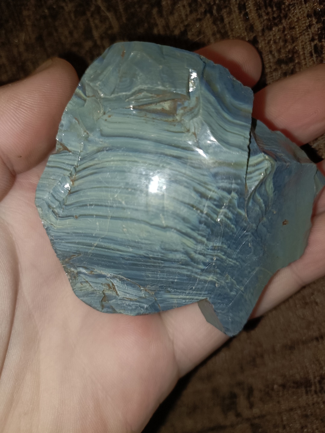 Rainbow Obsidian, Blue Rainbow Obsidian, Crystal, Crystals Blue ...