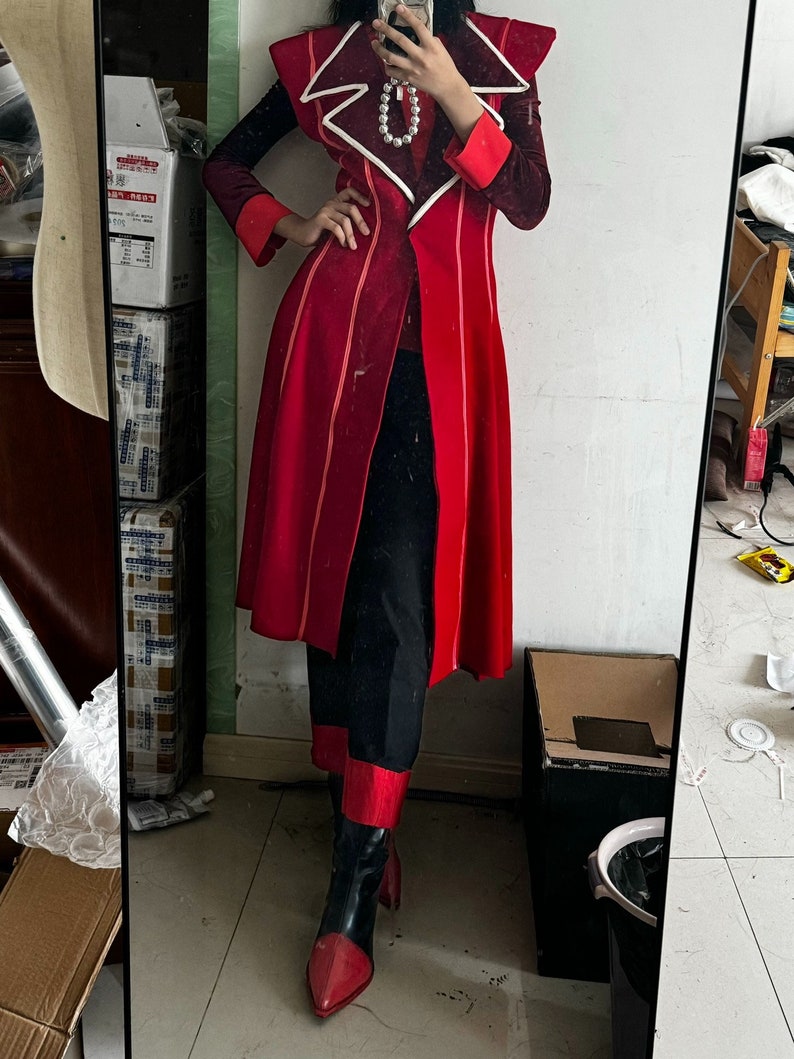 Alastor Hazbin Hotel Cosplay Costume Etsy