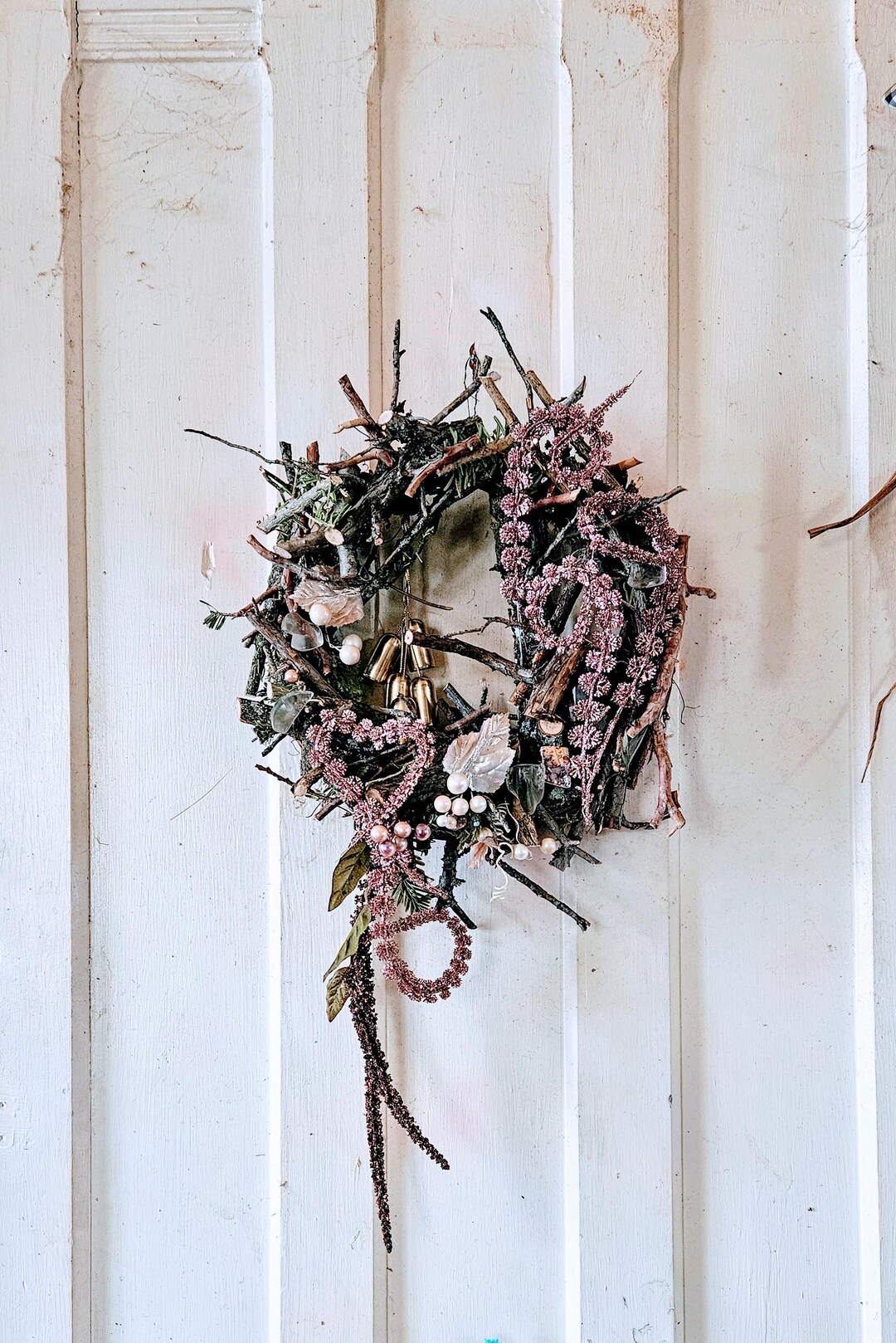 TWIG HEART WREATH All Natural Woodland Valentine - Etsy