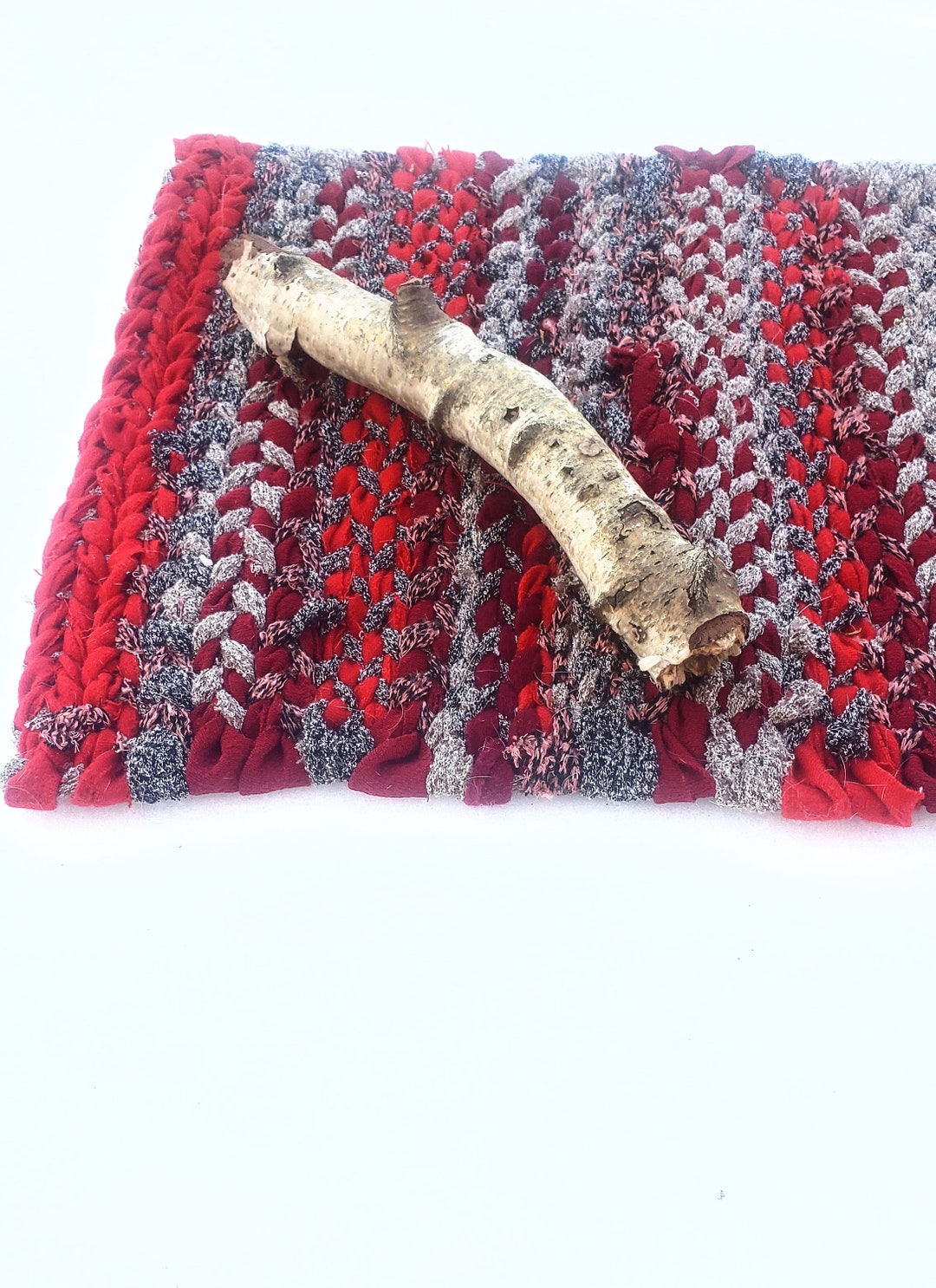 FIRE ISLAND Rag Weaving Table Rug Placemat - Etsy