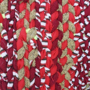 NORTH POLE Rag Weaving Table Rug Placemat - Etsy