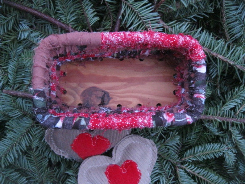 TINDERBOX Little Hand Coiled Holiday BASKET With Heart Hand | Etsy