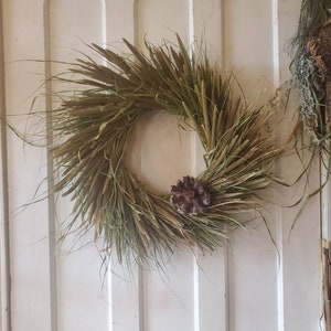 MILLET WREATH Naturally Dried FALL Decoration - Etsy