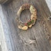 LANDSCAPING WREATH Number Six Dried Flower Decoration in Woodland ...