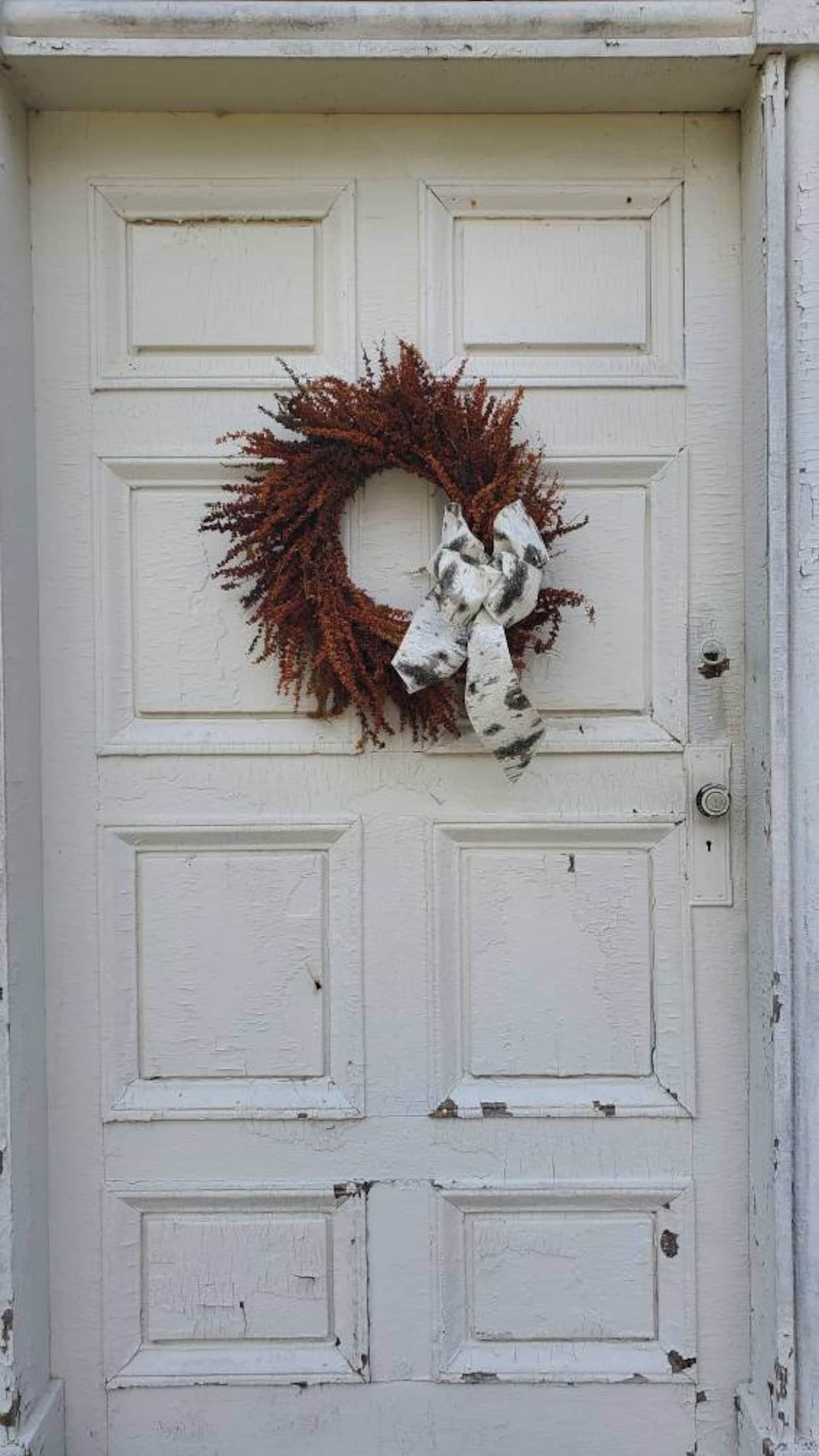 DOCK WREATH Natural DRIED Flower for Autumn - Etsy