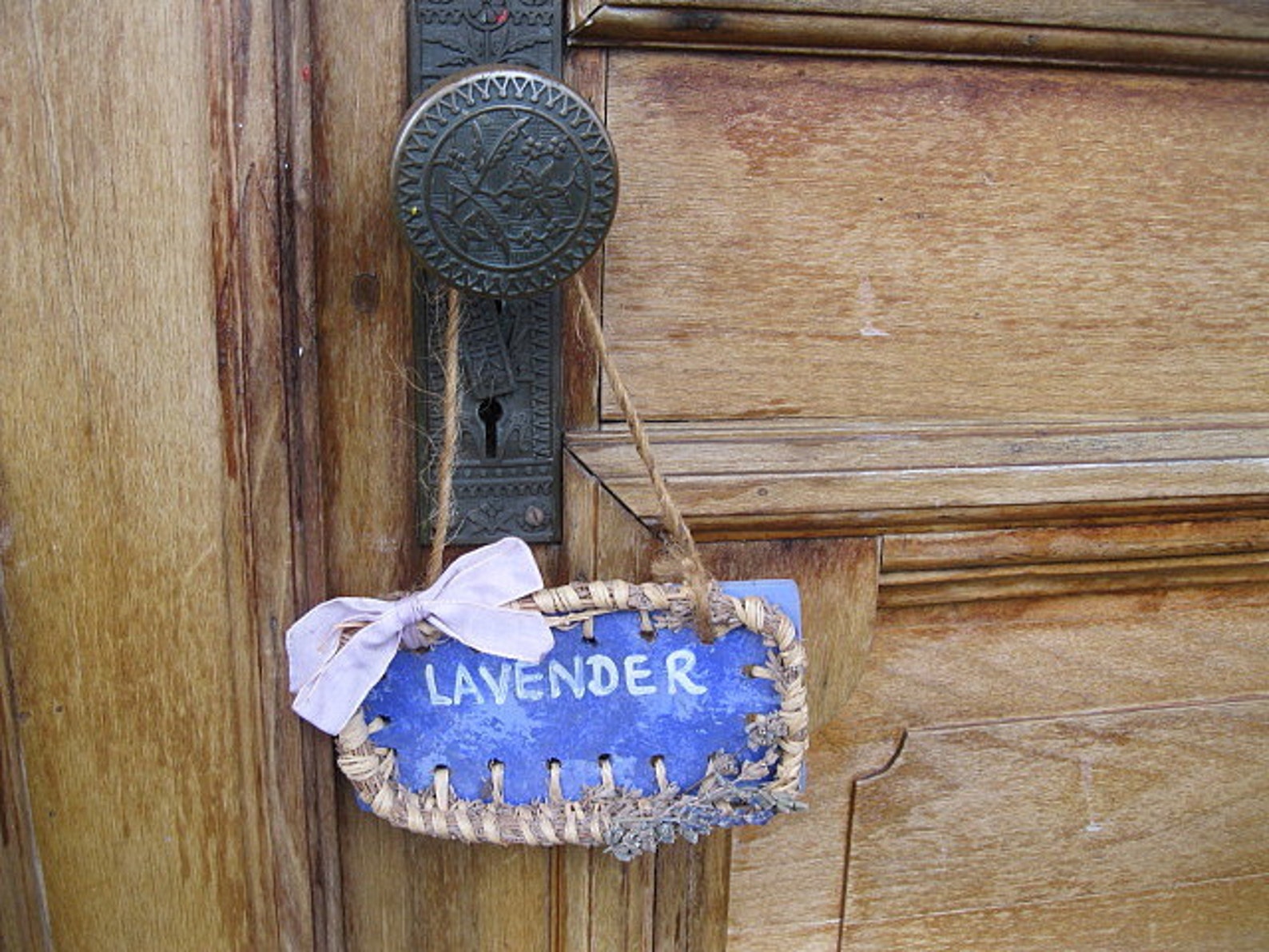 LAVENDER SIGN PLAQUE | Etsy