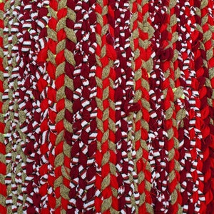 NORTH POLE Rag Weaving Table Rug Placemat - Etsy