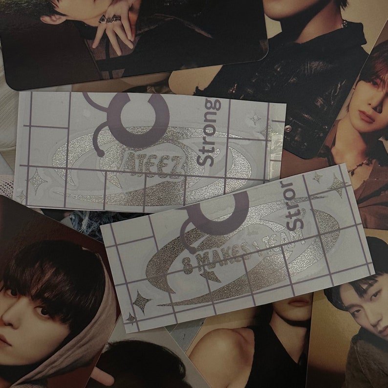 Ateez Logo Kpop Lightstick Decal - Etsy