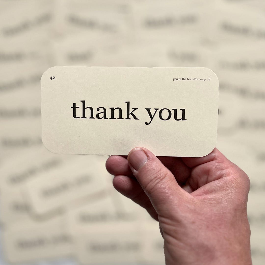Thank You Flash Cards (set of 42) - Kindness - Show Your Appreciation ...