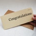 Congratulations Flash Card X 3 - Etsy