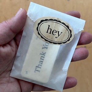 Mini Thank You Flash Cards - Set of 21 Cards - Etsy