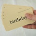 Happy Birthday Flash Cards - Set of 6 Cards - Birthday Cards - Birthday ...
