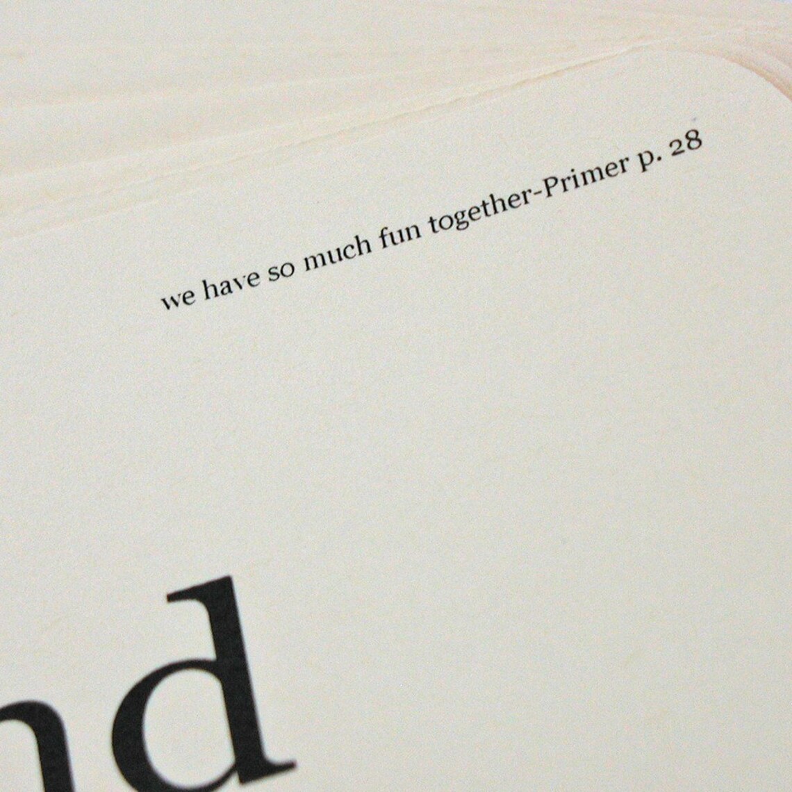 Friend Flash Cards - Etsy