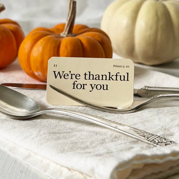 Thankful for You - Etsy