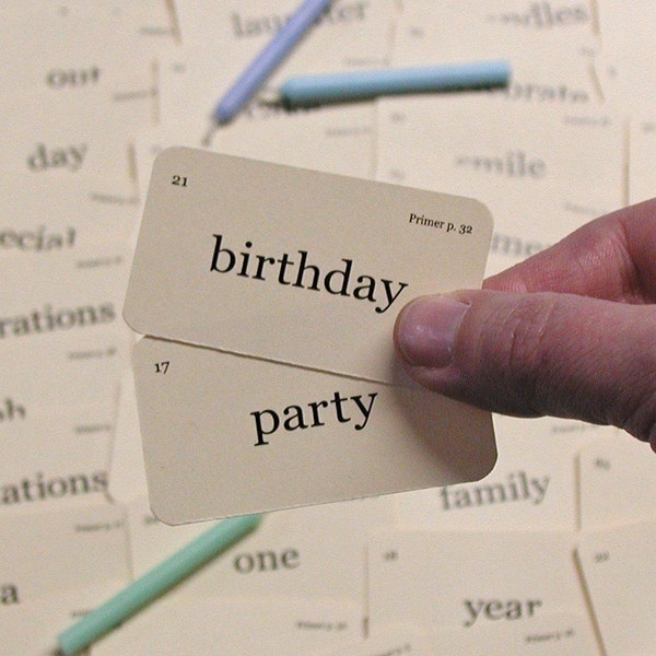 Family Photo Flash Cards - Etsy