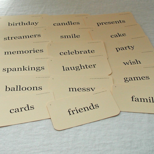 Family Photo Flash Cards - Etsy