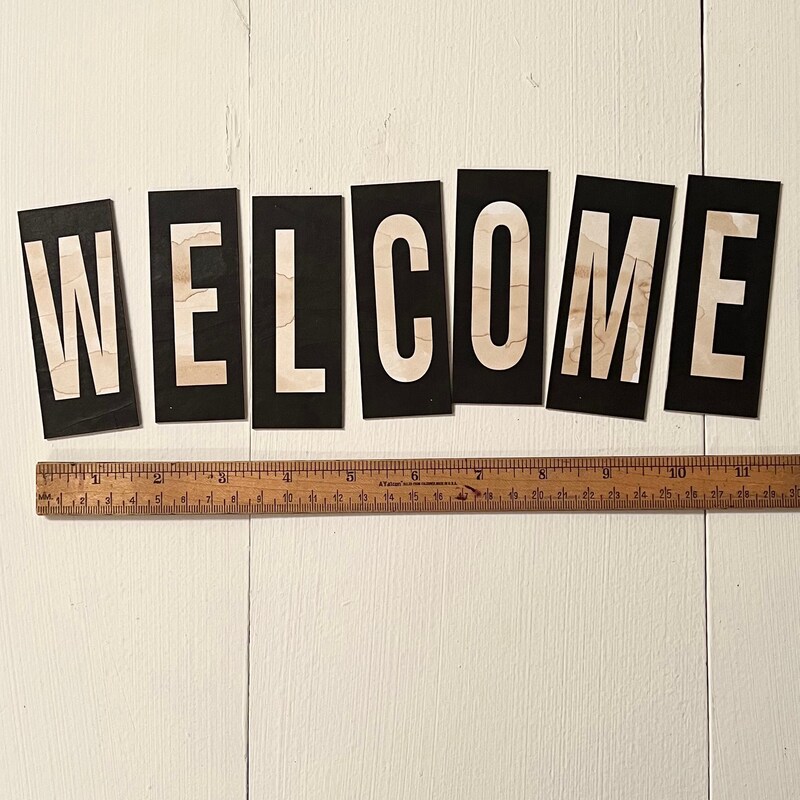 Welcome Letters - Etsy