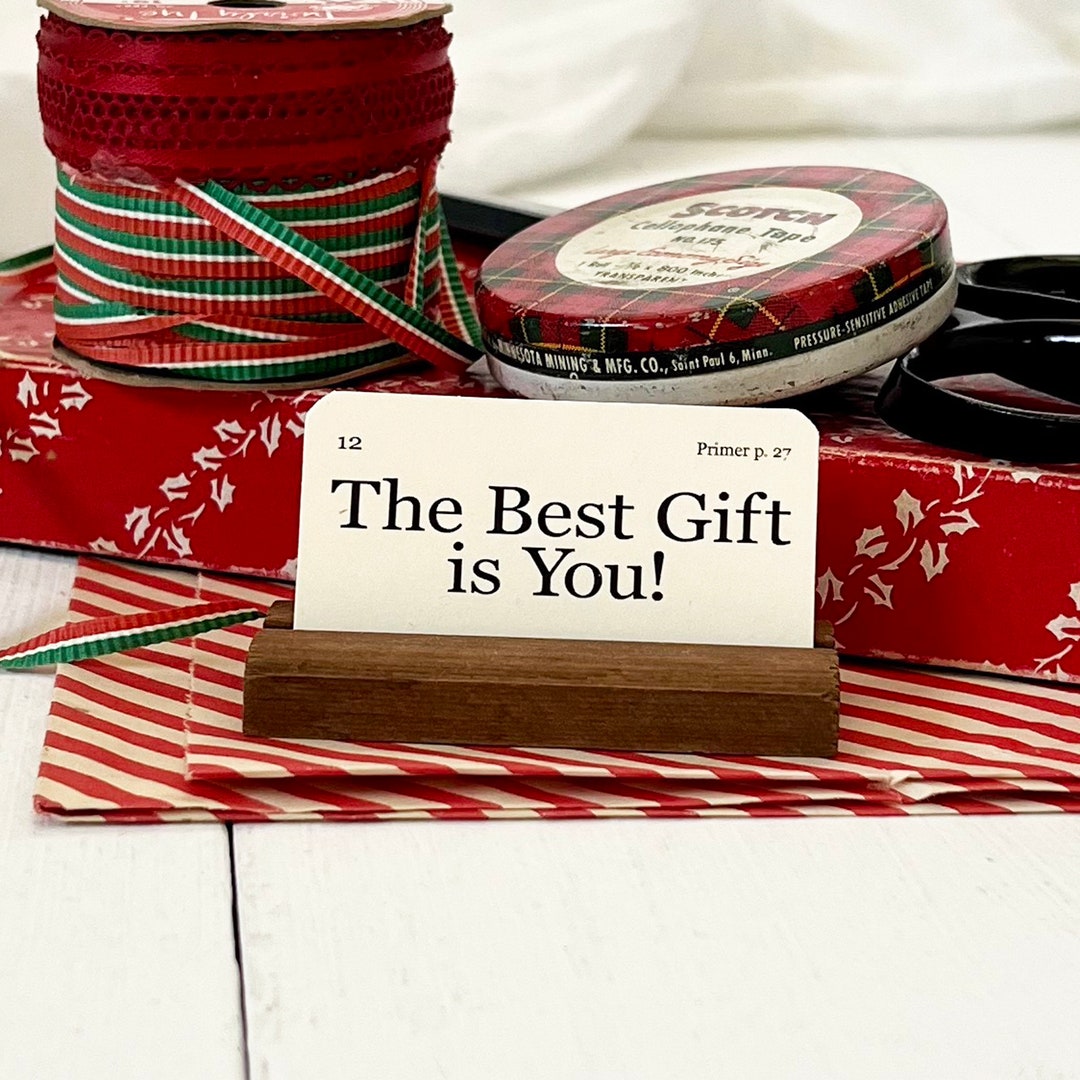 Mini "the Best Gift is You" Flash Cards (set of 21) - Gift Tags ...