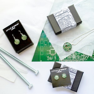 Circuit Board Keychain Orange, Information Technology Gift, Industrial ...