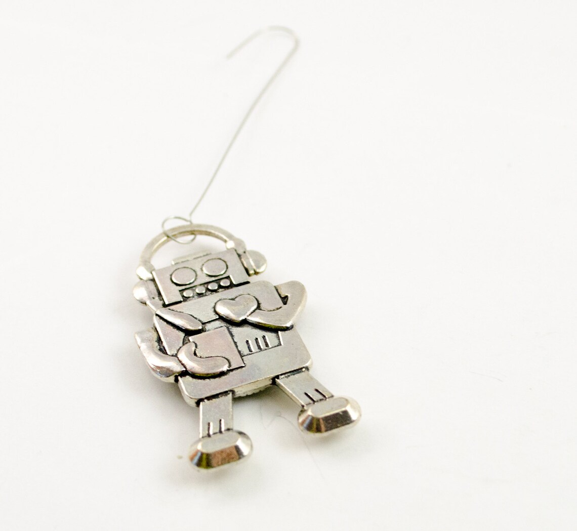 Robot Ornament Recycled Circuit Board Ornament Robot - Etsy