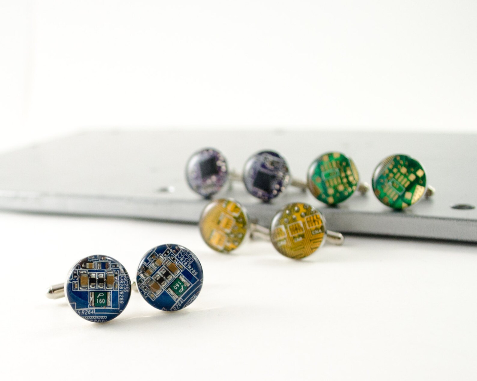 Circuit Board Cuff Links Groomsmen Sets, Computer Jewelry, Wedding ...
