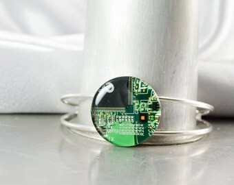 Circuit Board Bracelet | Etsy
