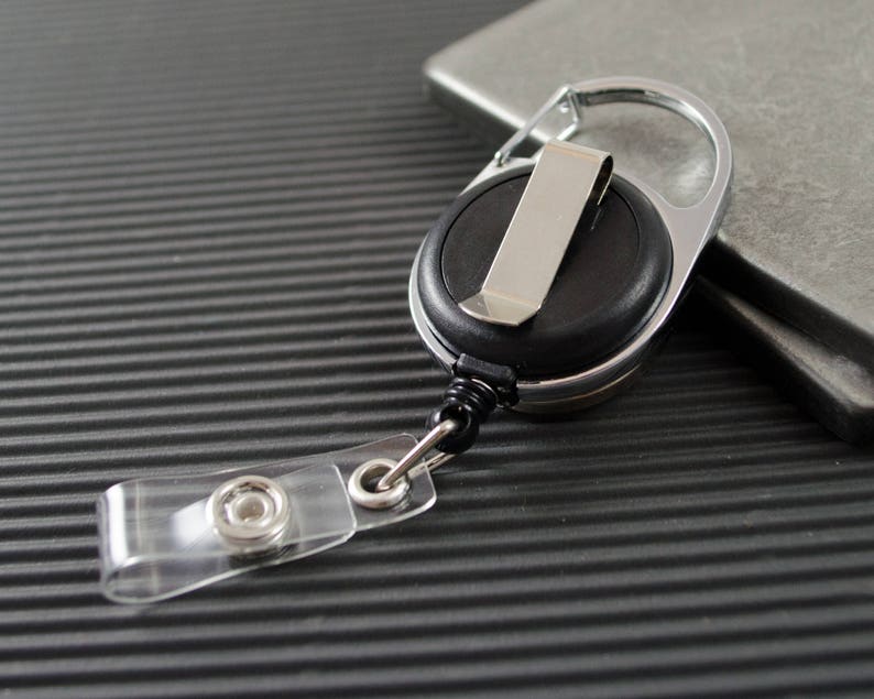 Circuit Board Retractable Badge Holder, Blue Badge Reel, Geeky Office ...