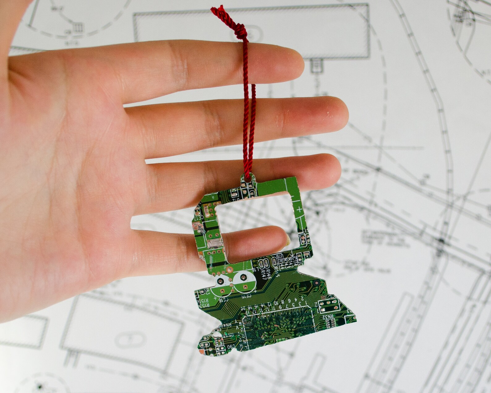 Circuit Board Computer Ornament Computer Programmer Computer - Etsy