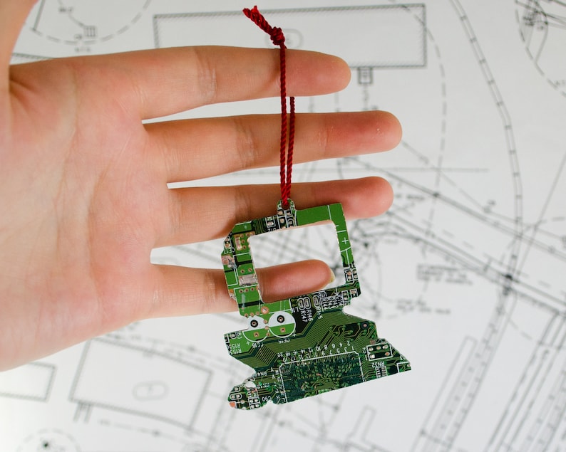 Circuit Board Computer Ornament Computer Programmer Computer - Etsy