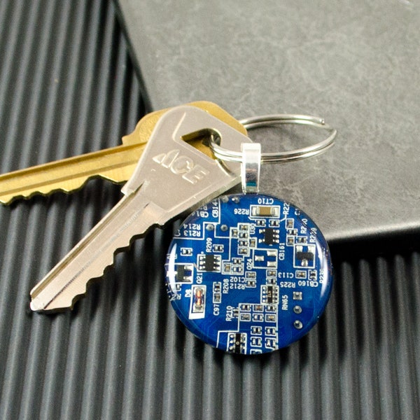 Computer Circuit Board Keychain - Etsy