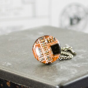 Circuit Board Tie Tack CHOOSE COLOR, Computer Jewelry, Electrical ...