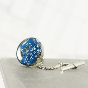 Circuit Board Tie Tack CHOOSE COLOR, Computer Jewelry, Electrical ...