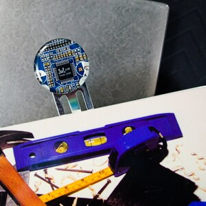 Circuit Board Bookmark, Recycled Computer Gift for Engineer Bibliophile ...