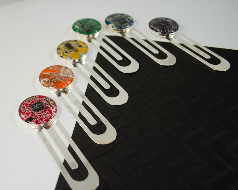 Circuit Board Bookmark Recycled Computer Gift for Engineer | Etsy