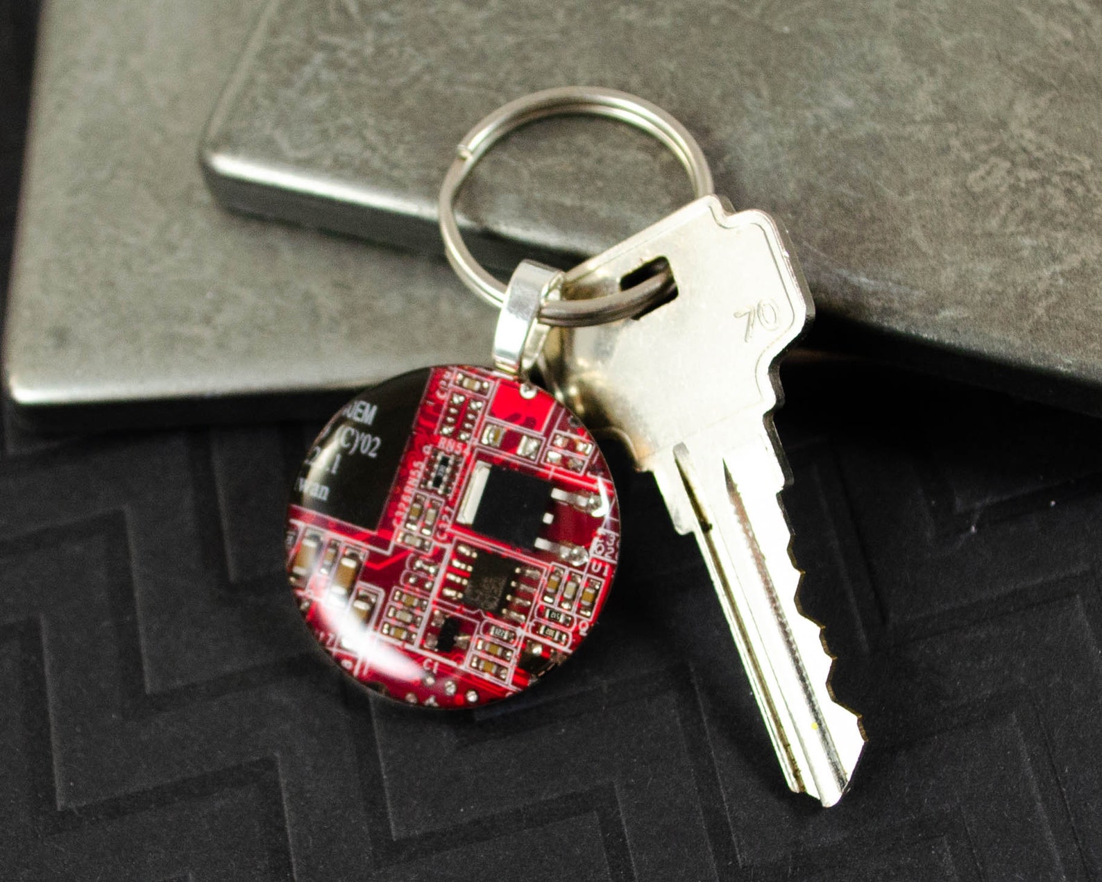 Circuit Board Keychain Red Electrical Engineer Gift Circuit - Etsy