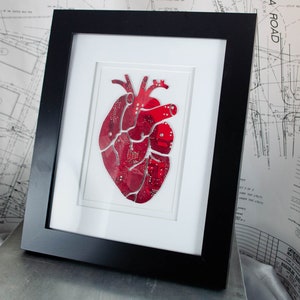 Anatomical Heart Circuit Board Wall Art, Geek Art, Biology Art ...