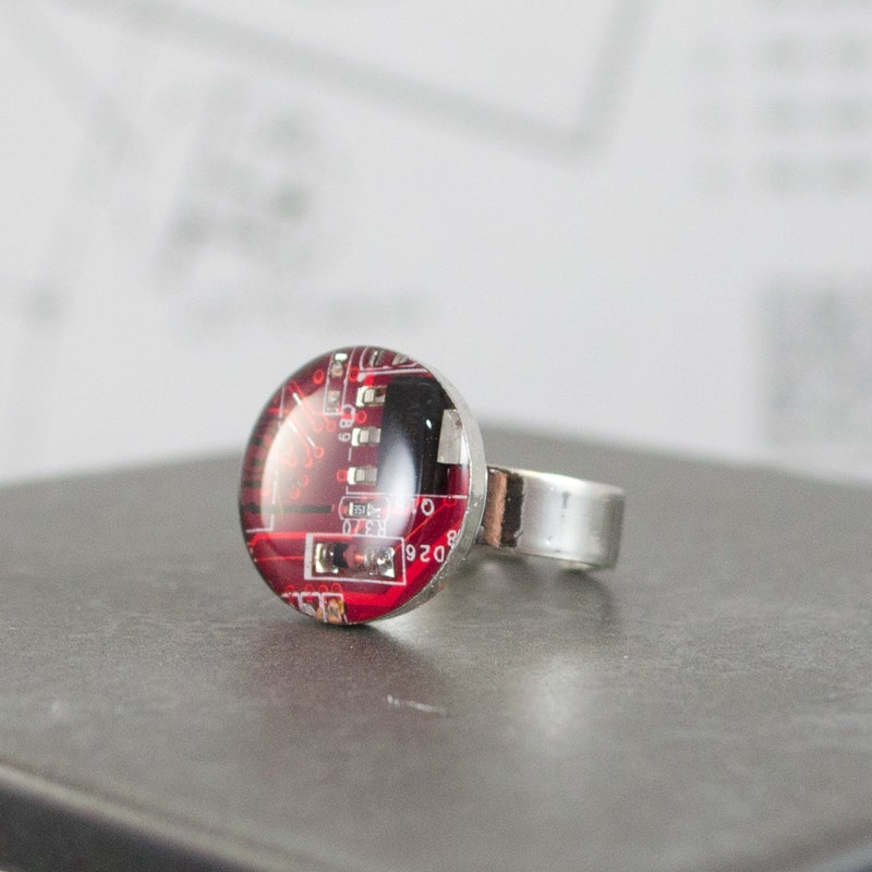 Circuit Board Ring - Etsy