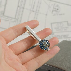Circuit Board Tie Bar, Recycled Computer Tie Clip, Geeky Gift, We Do ...
